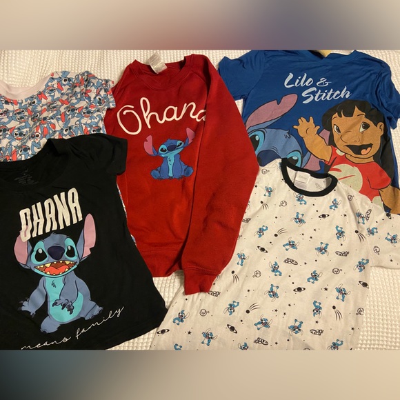 Disney | Shirts & Tops | Lilo Stitch Lot S Xs | Poshmark